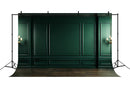 Modern Classic Green Interior Wall Backdrop RR6-75 – Dbackdrop