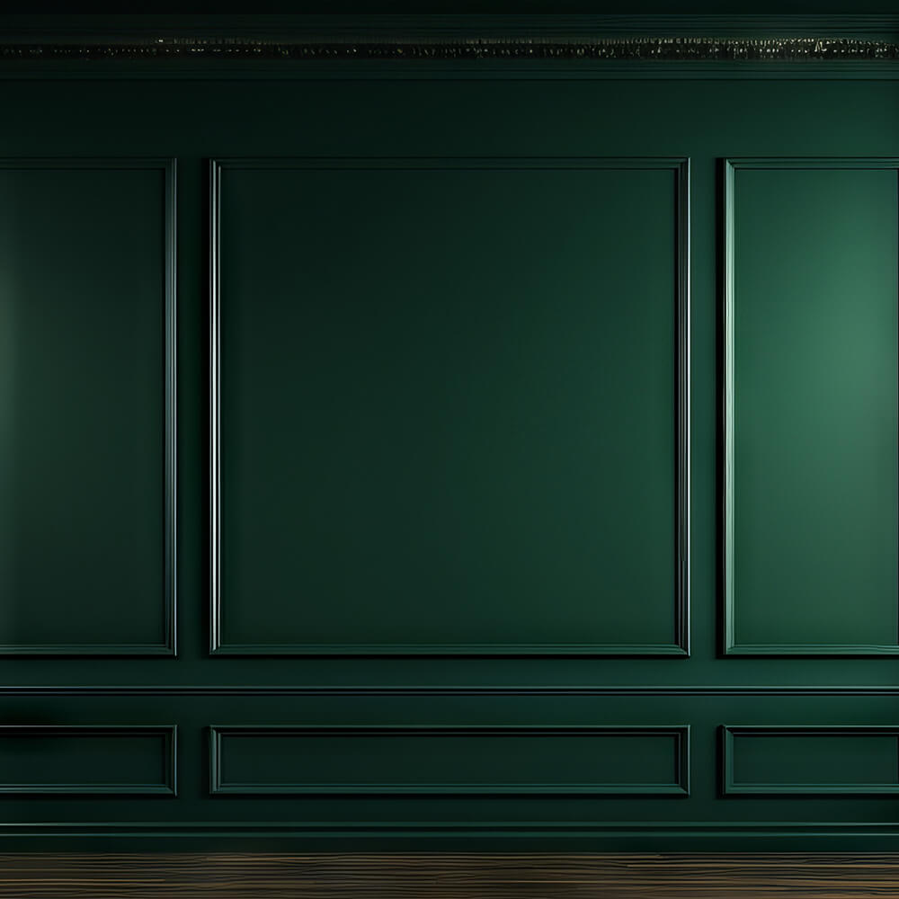Modern Classic Green Interior Wall Backdrop RR6-75 – Dbackdrop