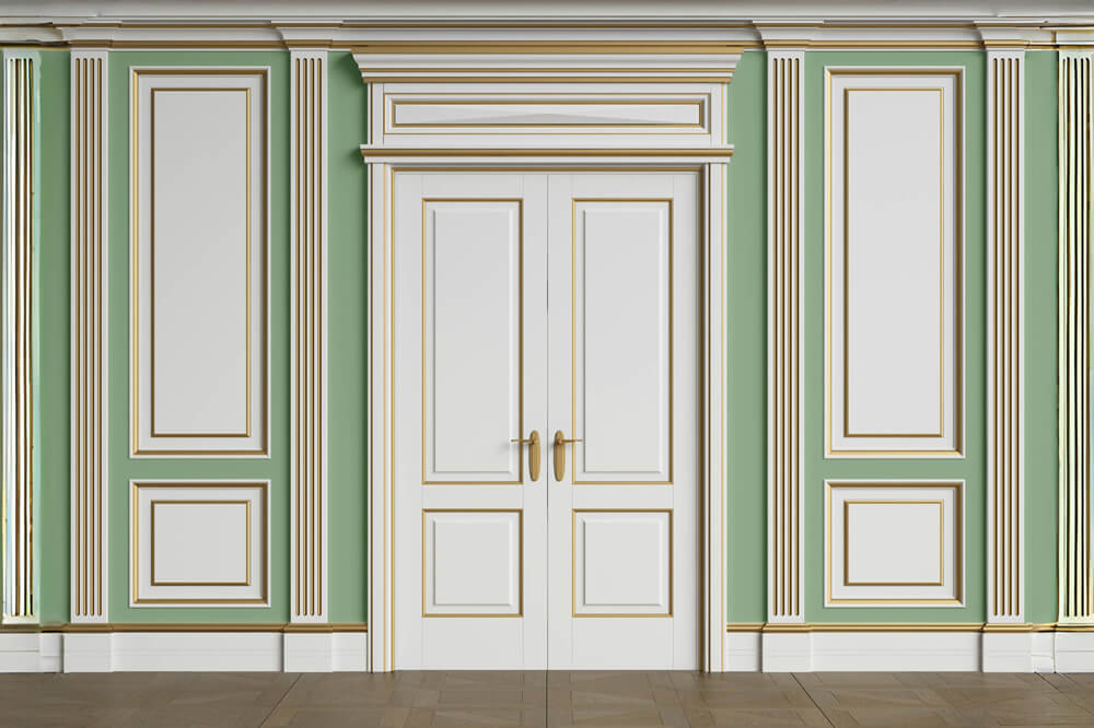 Classic Architecture Interior Wall Backdrop RR6-88 – Dbackdrop