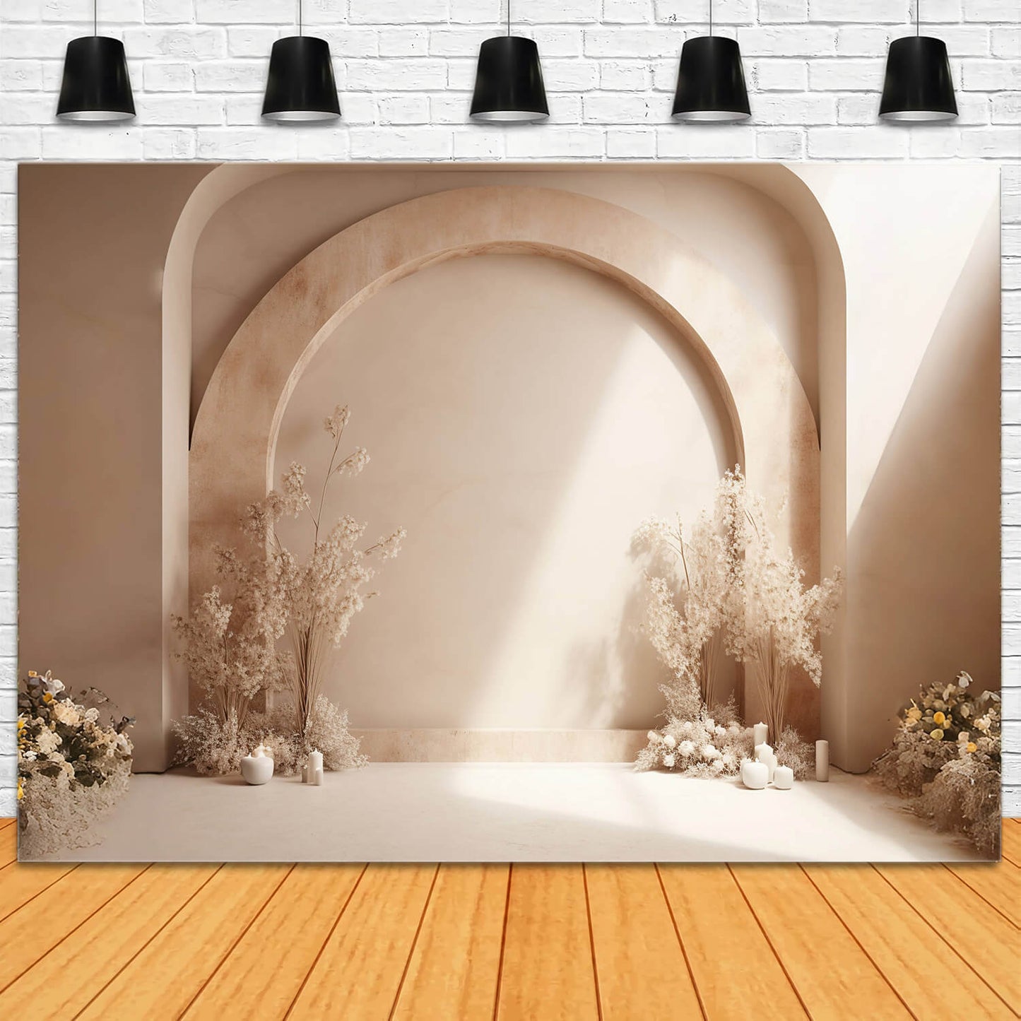 Dreamy Bloom Boho Photography Backdrop RR7-13 – Dbackdrop
