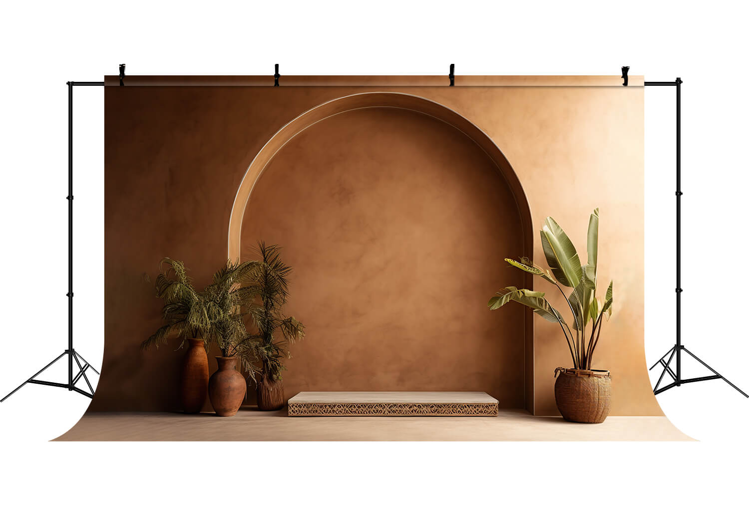 Terracotta Haven Boho Photography Backdrop RR7-19 – Dbackdrop