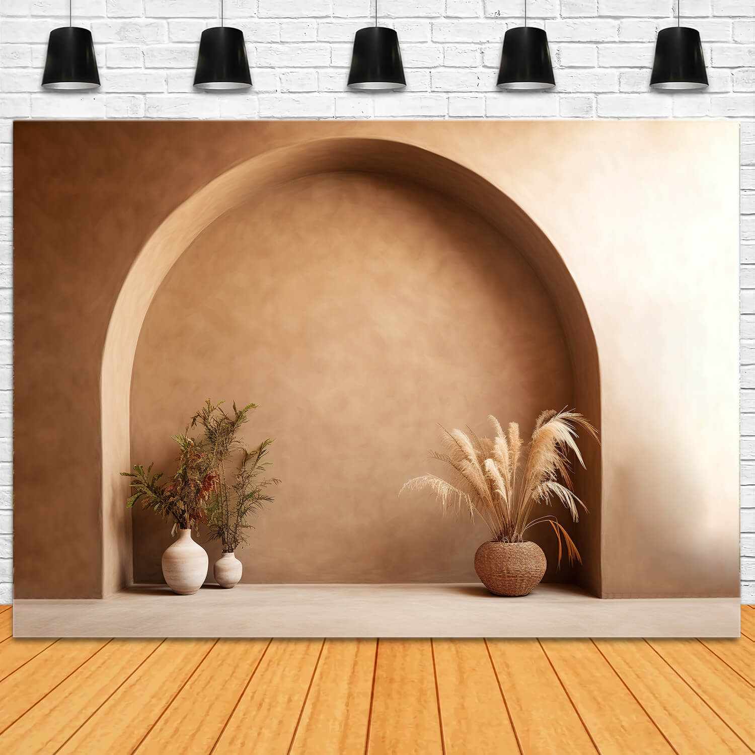 Earthy Arch Boho Photography Backdrop RR7-20 – Dbackdrop