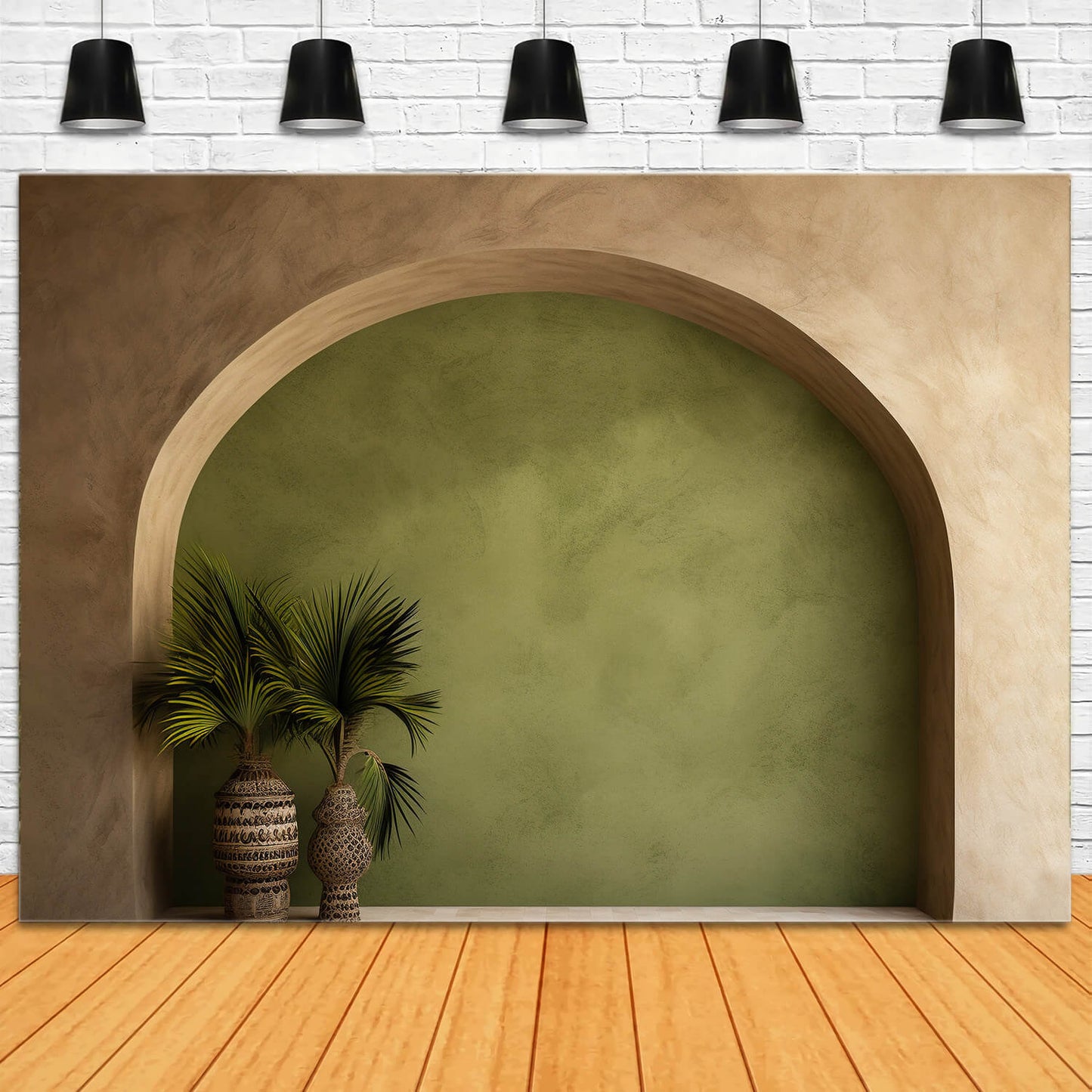 Botanical Bliss Boho Photography Backdrop RR7-21 – Dbackdrop