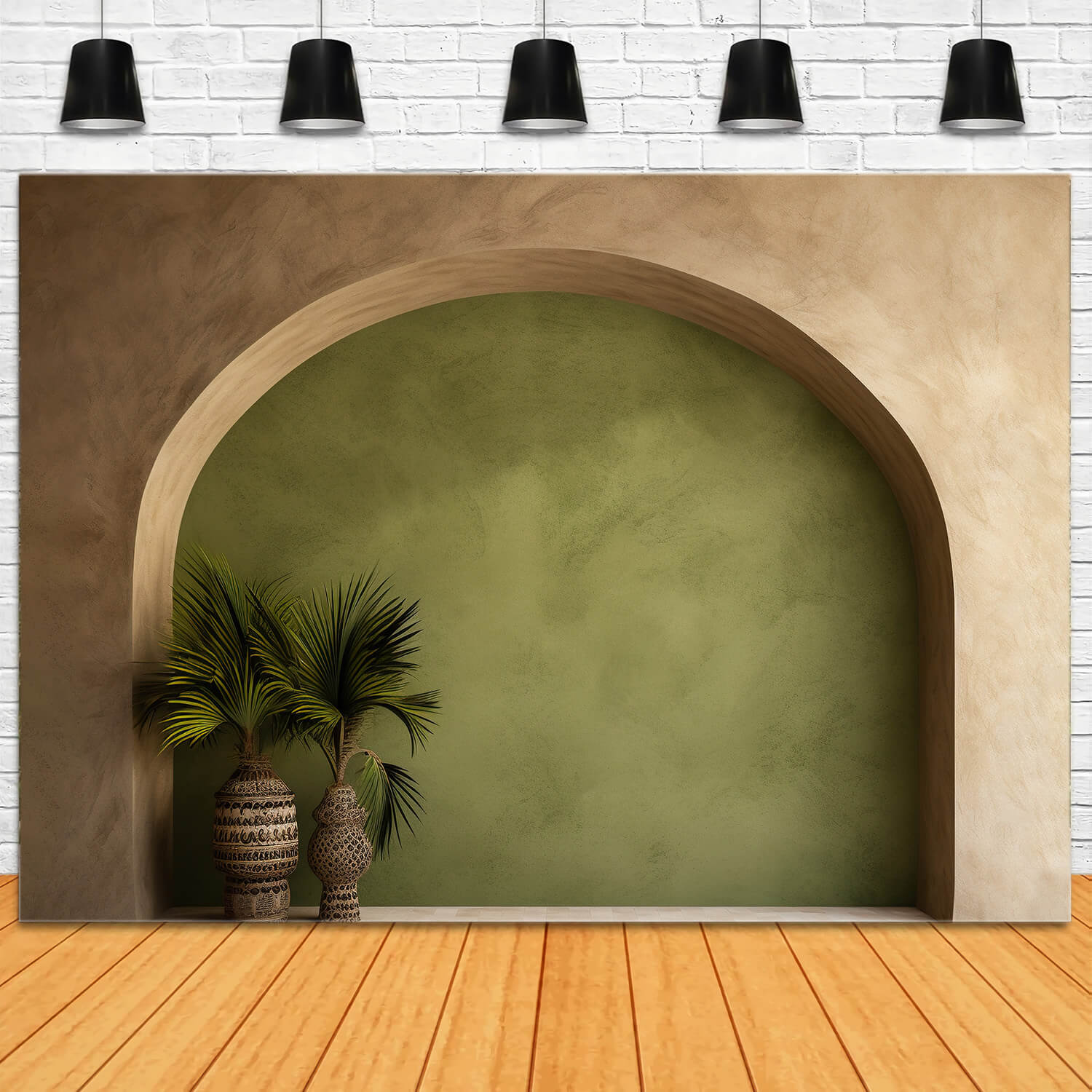 Botanical Bliss Boho Photography Backdrop RR7-21 – Dbackdrop