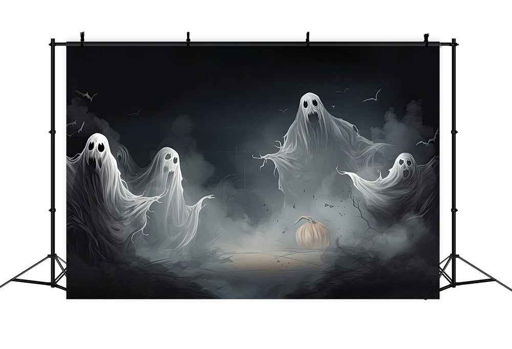 Halloween Floating Ghost Photography Backdrop RR7-413 – Dbackdrop