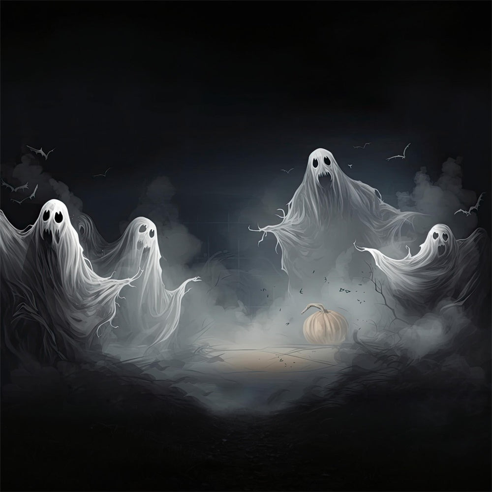 Halloween Floating Ghost Photography Backdrop RR7-413 – Dbackdrop