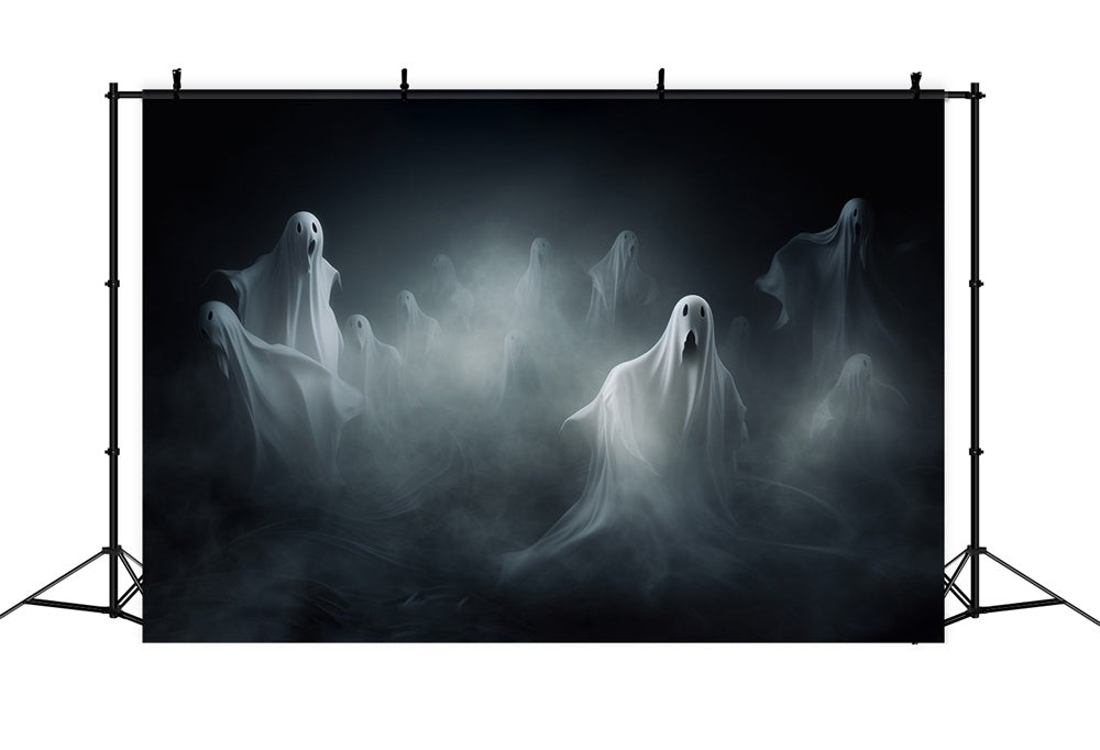 Halloween Horror Floating Ghost Photography Backdrop RR7-478 – Dbackdrop