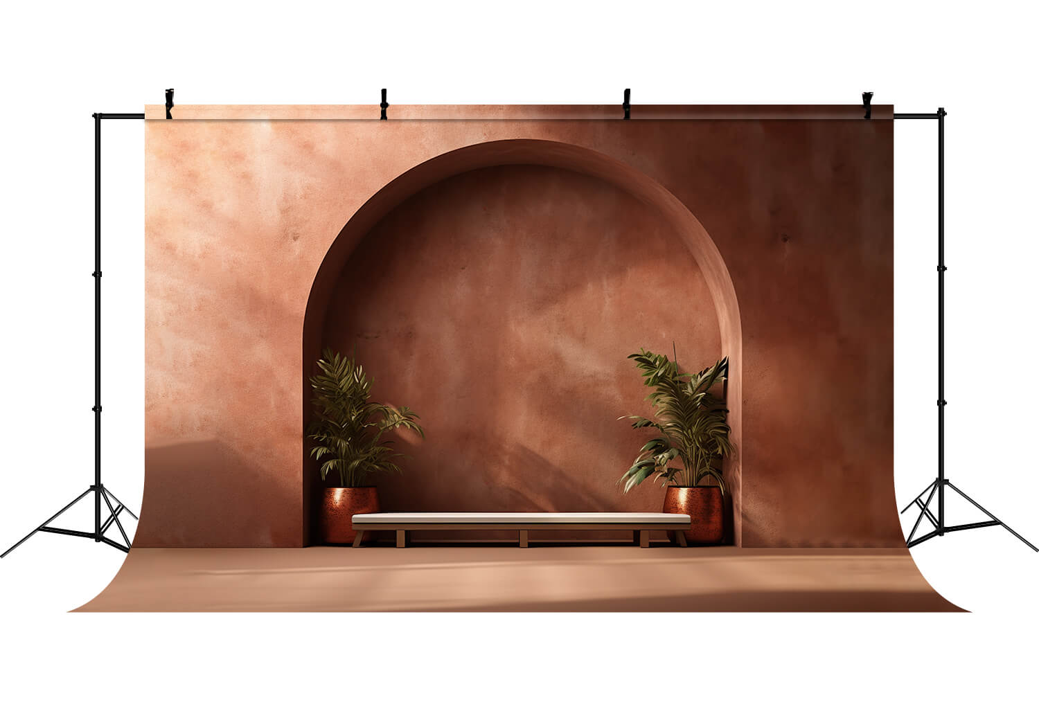 Terracotta Bliss Boho Photography Backdrop RR7-5 – Dbackdrop