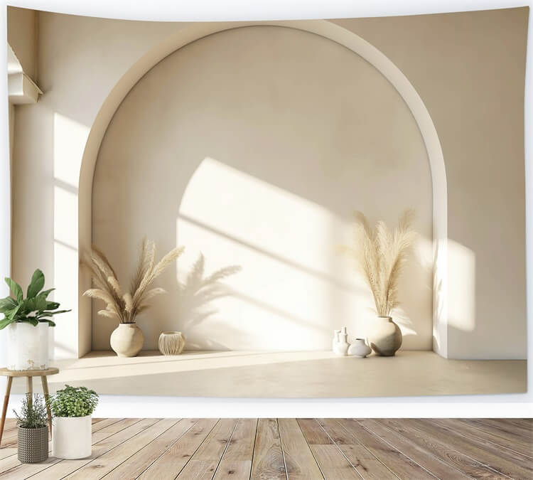 Luminous Minimalist Boho Photography Backdrop RR7-6 – Dbackdrop