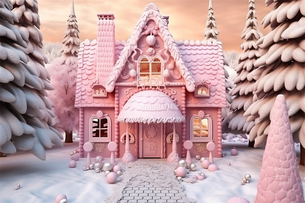 Pink Candy House Gingerbread Pink Candy Home Notsomuch Stock