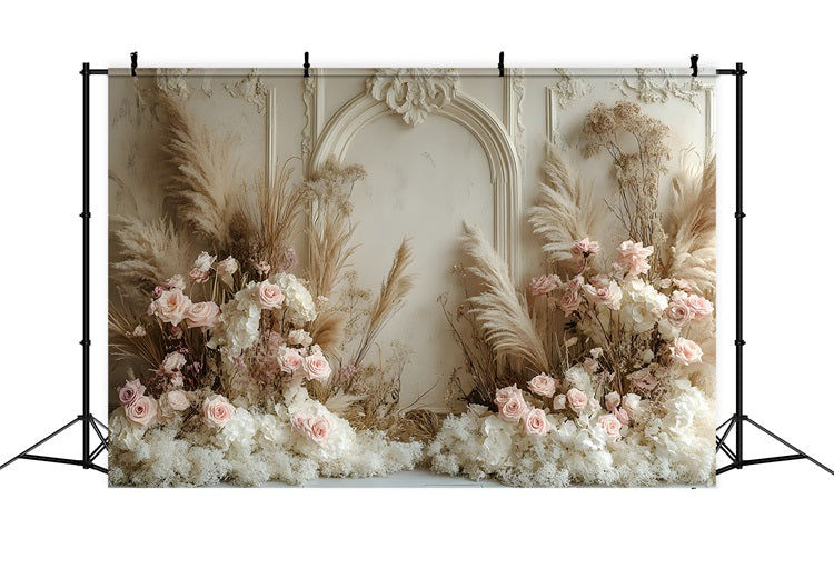 Boho Luxurious Floral Oasis Backdrop RR8-471 – Dbackdrop