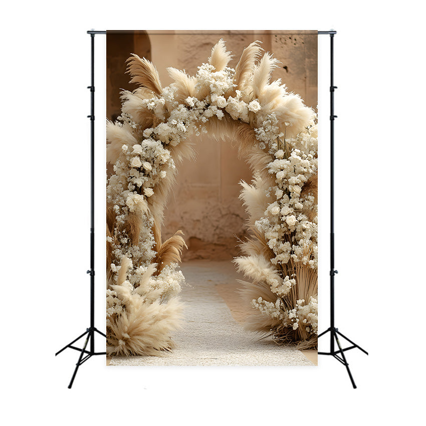 Dreamy Macramé Floral Wall Art Backdrop RR8-512 – Dbackdrop