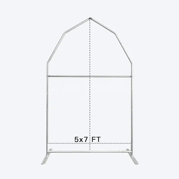 Barn Theme Backdrop Pink Barn Farm Arch Backdrop MRR10-64
