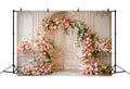 Spring Backdrop Dreamy Floral Wedding Archway Backdrop TWW2-22