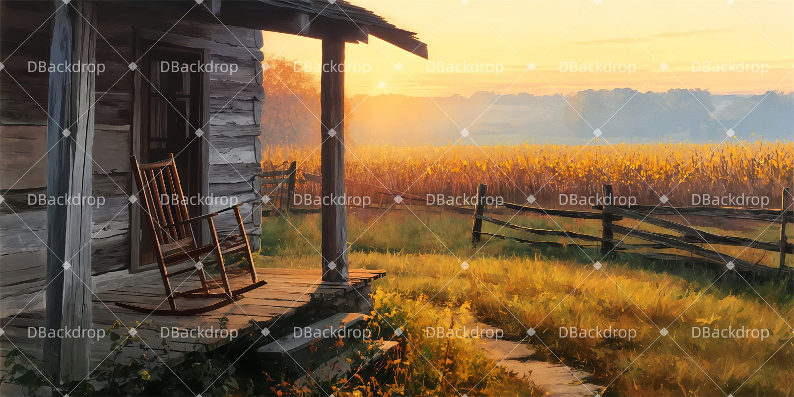 Stage Scenery Backdrops Annie’s Farmhouse Backdrops For Theater TWW511