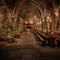 Church Backdrop Medieval Banquet Hall Christmas Professional Christmas