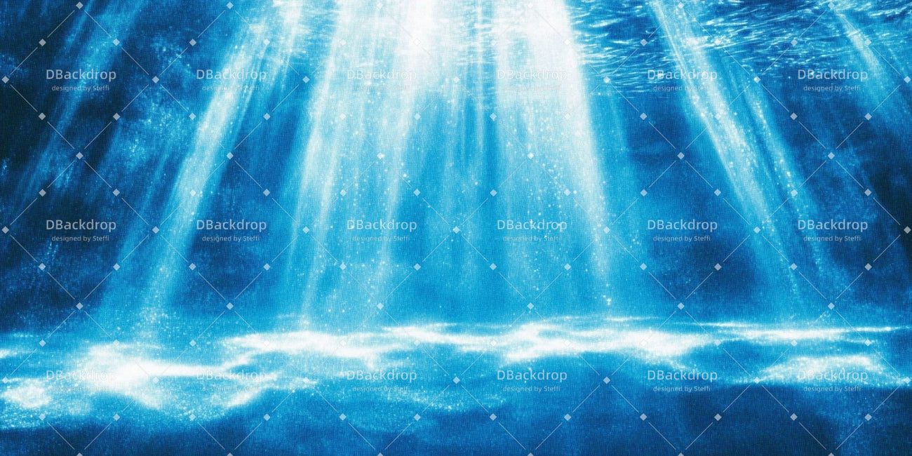 Movie Theater Backdrop Undersea Sky Light Large Stage Backdrops CSH59-