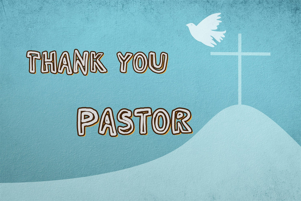 Pastor Appreciation Backdrop | Church Celebration Stage Background