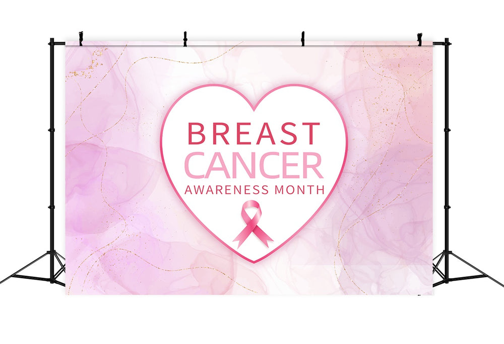 Breast Cancer Awareness Backdrop