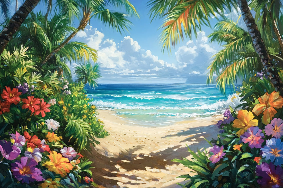 Beach & Sea Backdrops | Coastal Ocean Seaside Backgrounds for ...