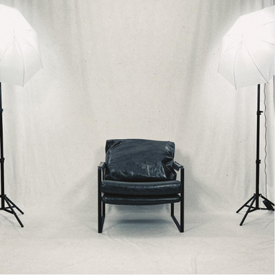 White Abstract Portrait Photography Backdrop D42