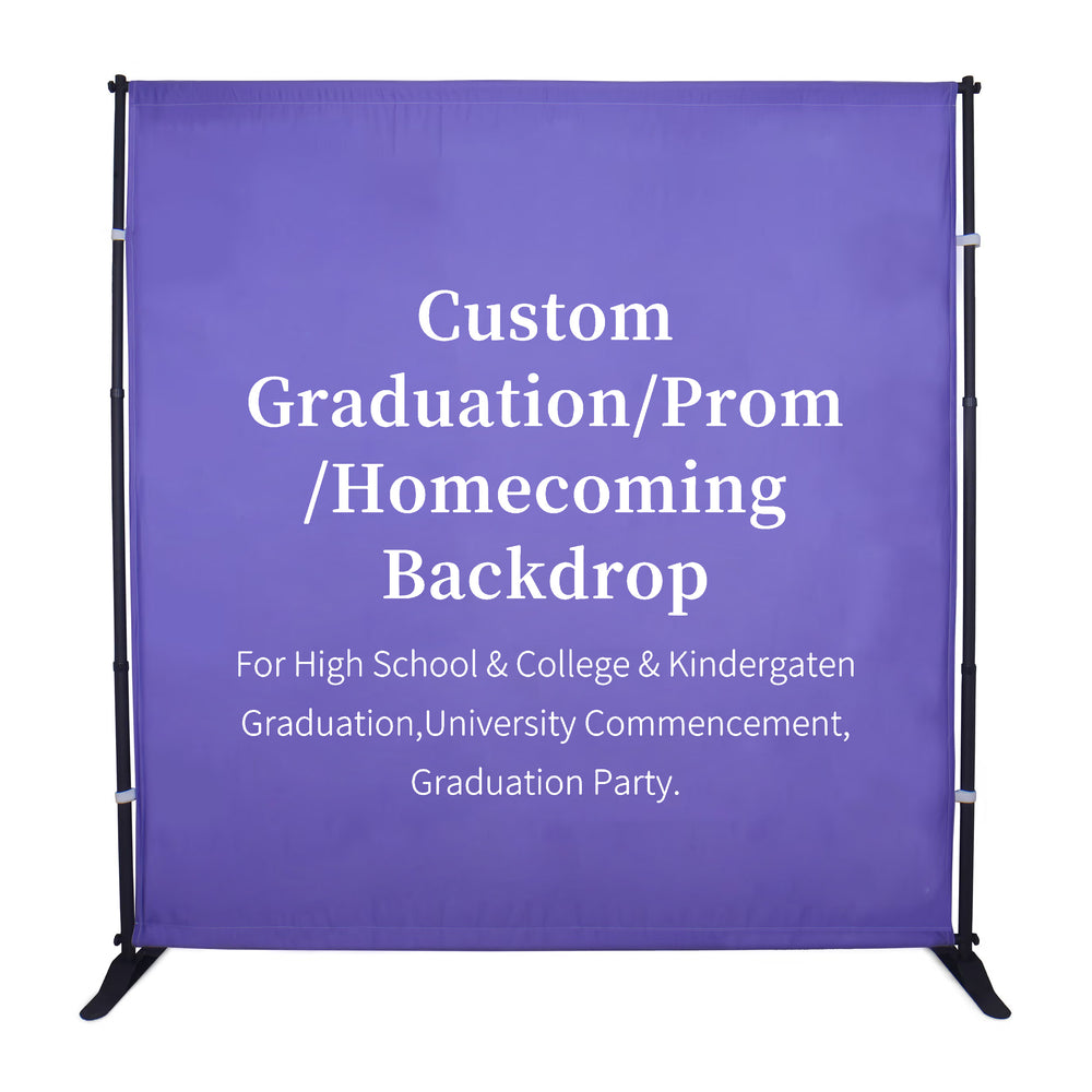 Custom Graduation Backdrop Prom Backdrop School Party Homecoming Backd