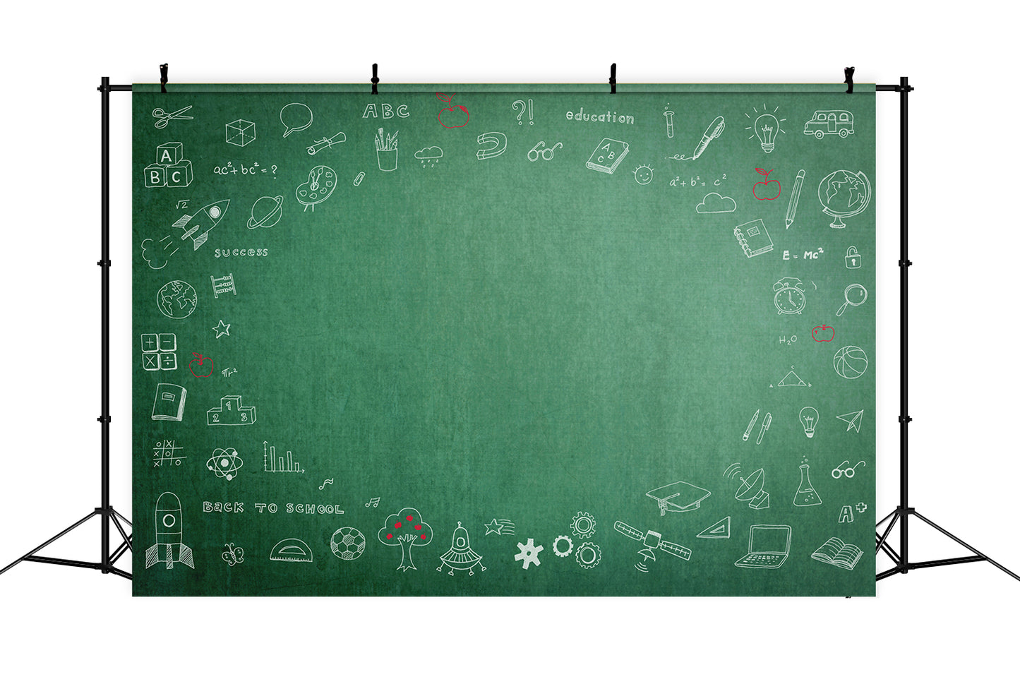 Back to School Science Chalkboard Photography Backdrop BRP7-17 – Dbackdrop