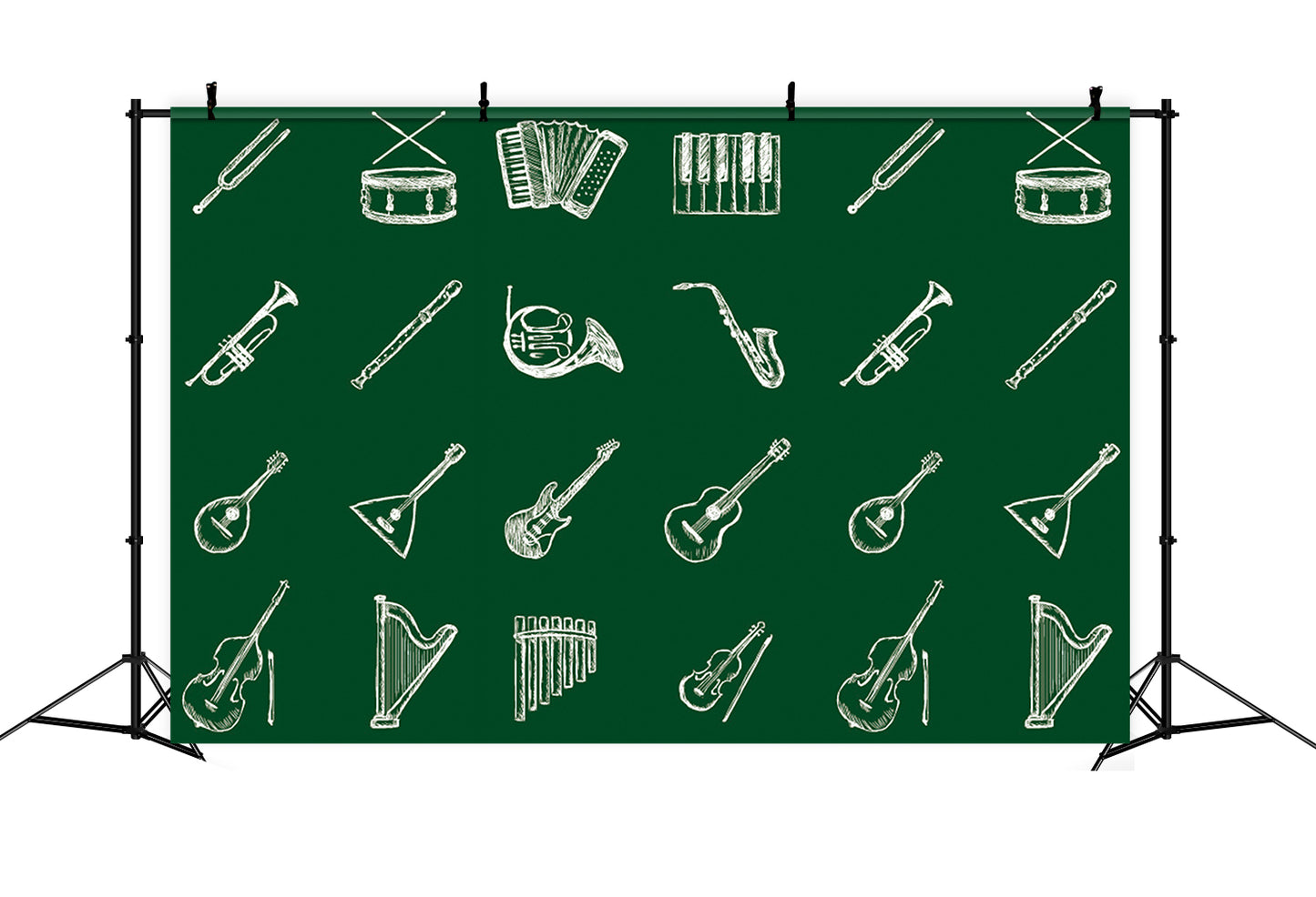 Back to School Band Chalkboard Photography Backdrop BRP7-61 – Dbackdrop