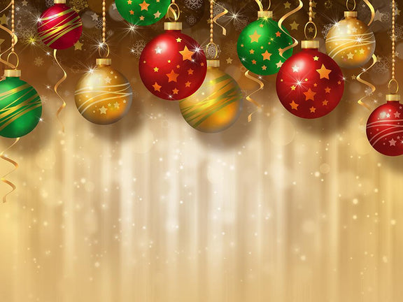 Festive Balloon Christmas Backdrops for Photography DBD-19314 – Dbackdrop