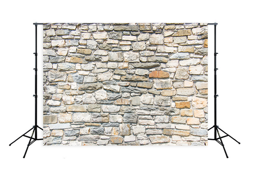 Stone Wall Close Up Backdrop for Photography D136 – Dbackdrop