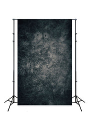 Abstract Dark Black Portrait Photography Backdrop for Studio D174