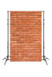 Red Brick Wall Texture Backdrop for Photo Booths D-246 – Dbackdrop