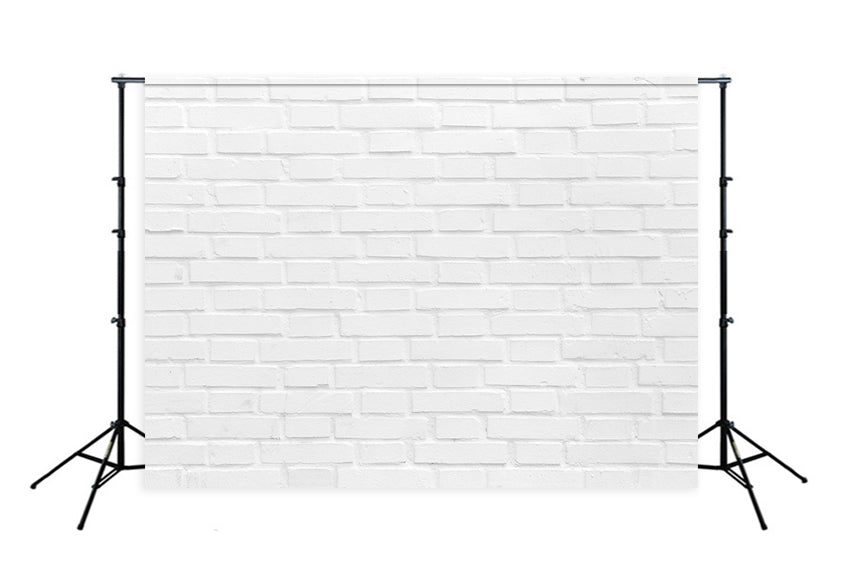 White Brick Wall Texture Photography Backdrops for Studio D349 – Dbackdrop