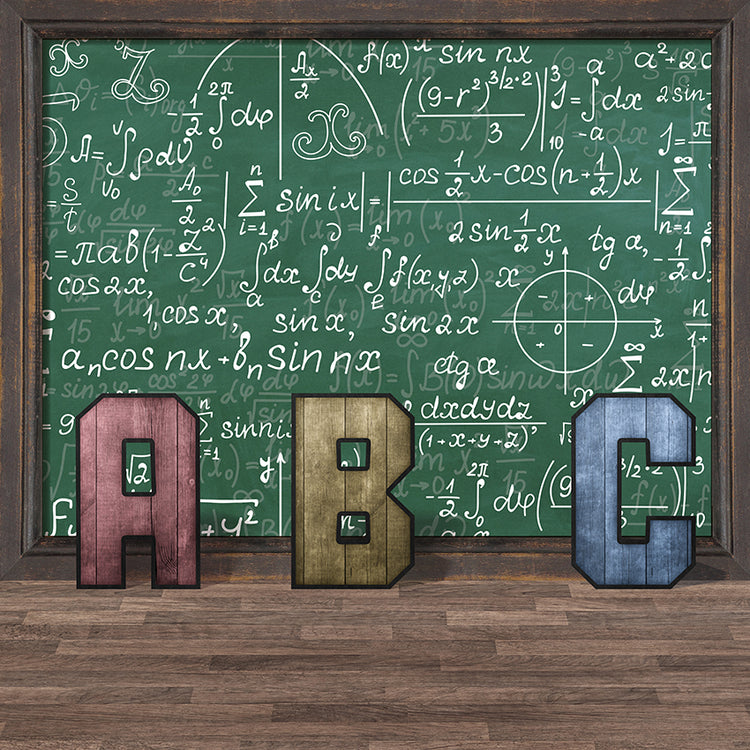 Back To School Classroom Backdrop for Photo Booth D840 – Dbackdrop