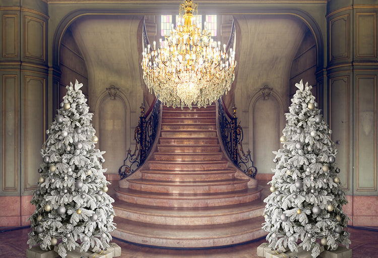 Christmas Church Decor Photo Booth Backdrop – Dbackdrop