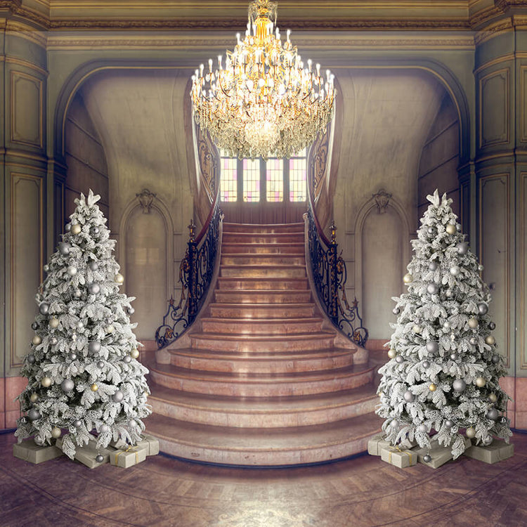 Christmas Church Decor Photo Booth Backdrop – Dbackdrop