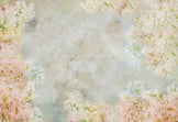 Light Color Abstract Fine Art Floral Backdrop D958 – Dbackdrop