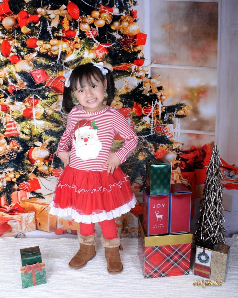 Christmas Tree Gift Backdrop For Home Decor DBD-P19165 – Dbackdrop