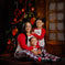 Christmas Trees And Treasure Box Backdrop for Photography DBD-P19196 ...