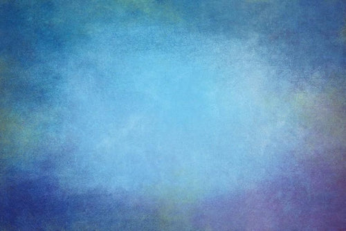 Blue Abstract Muslin Fabric Cloth Studio Backdrop DHP-406