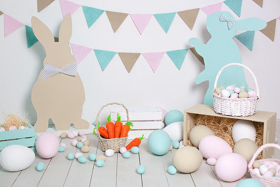 Easter Children Background Baby Shower Backdrops DBD-19281 – Dbackdrop