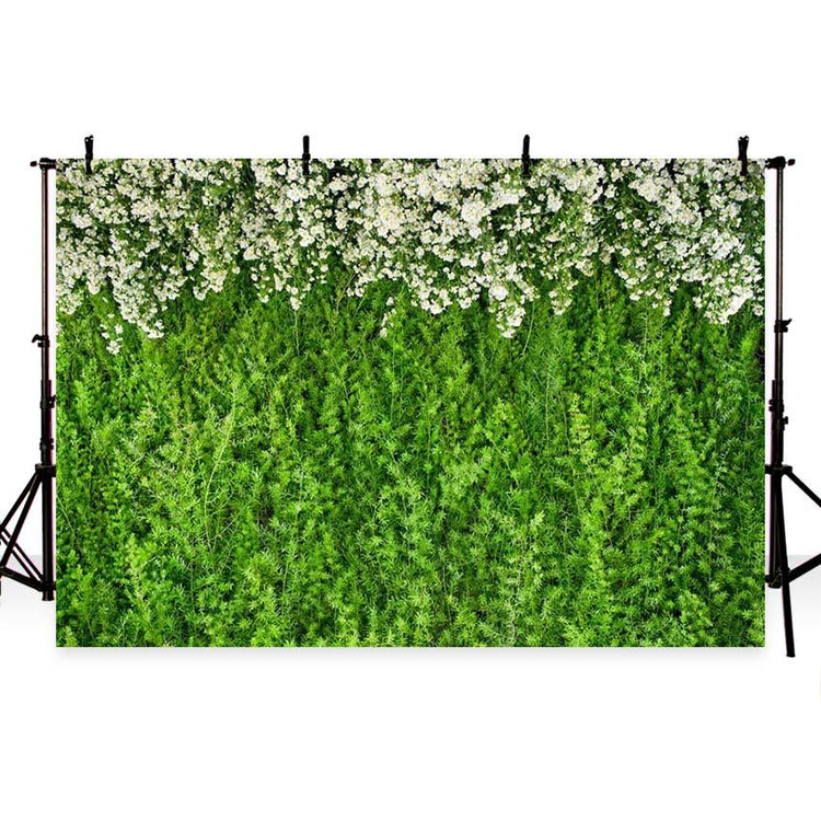 Green Leaves Flower Wall Photography Backdrop G-186 – Dbackdrop