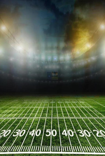 Football Field Graphic Background