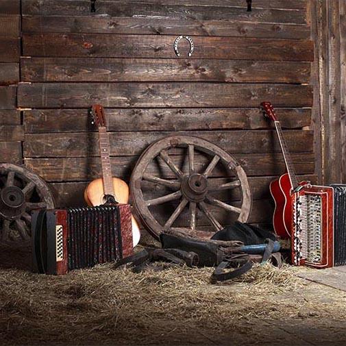 Barn Cabin Rural Wooden House Photography Backdrop G-735 – Dbackdrop