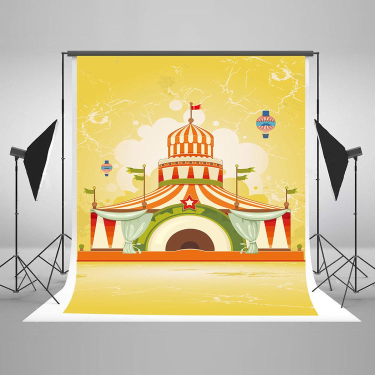 Baby Circus Cartoon Photography Background J04299 – Dbackdrop
