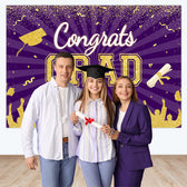 Congrats Graduation Party Decor Custom Backdrop M-15 – Dbackdrop