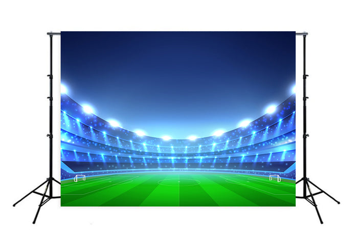 Soccer Stadium Sports Backdrop Photography Backdrop M030