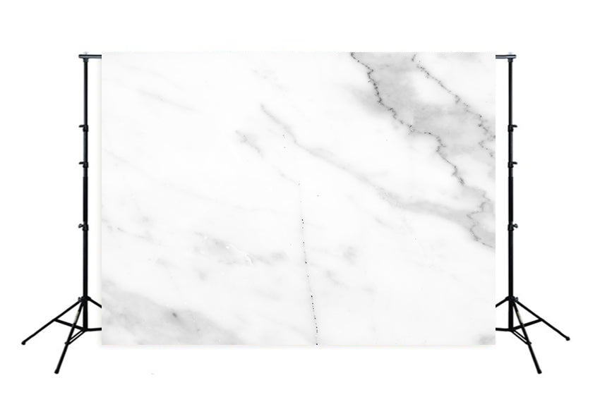 Photo Backdrop White Marble Texture Backdrop for Photography M057 – Dbackdrop