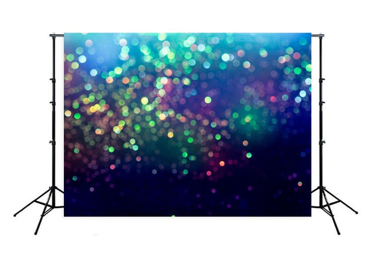Blue Purple Bokeh Glitter Backdrop for Photography M132 – Dbackdrop