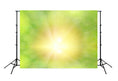 Green Bokeh Solar Beam Photography Backdrop M163 – Dbackdrop